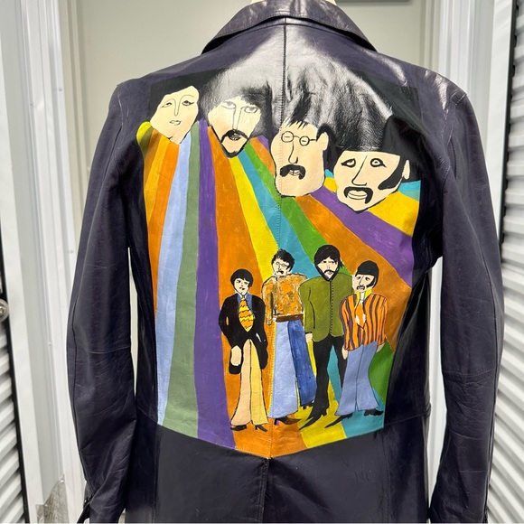 Vintage | Jackets & Coats | Vintage 9s Banana Republic Leather ...